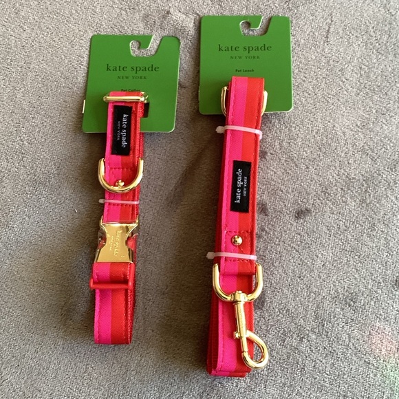 kate spade | Dog | Nwt Kate Spade Dog Collar Leash Set | Poshmark